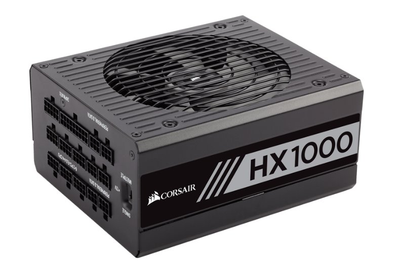 Corsair PC zdroj 1000W HX1000 modulární 80+ Platinum 135mm ventilátor ...