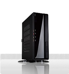 In Win ITX chassis BQ-656 Black 120W adapter, card reader, E-sata ...