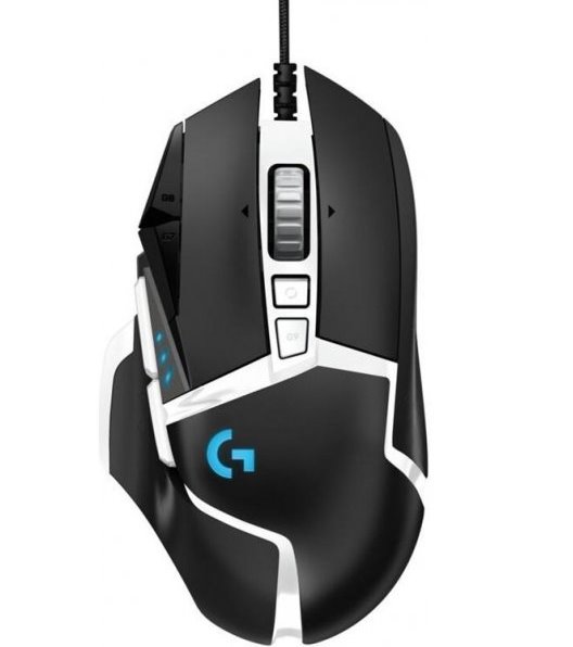 Logitech G502 SE HERO Gaming Mouse - BLACK AND WHITE SE - USB - N/A ...
