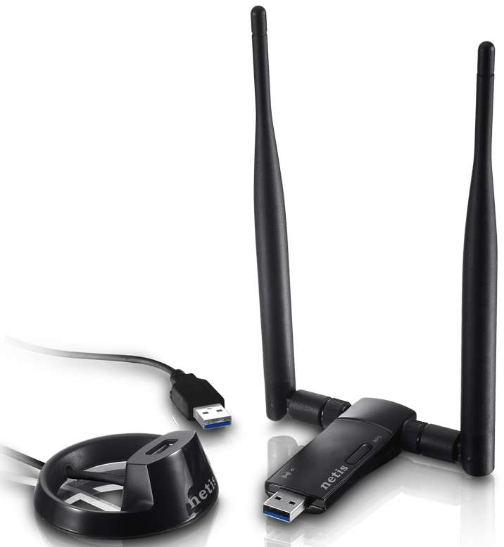 Netis WF2190 AC1200 Wireless Dual Band USB Adapter | ASBIS CZ